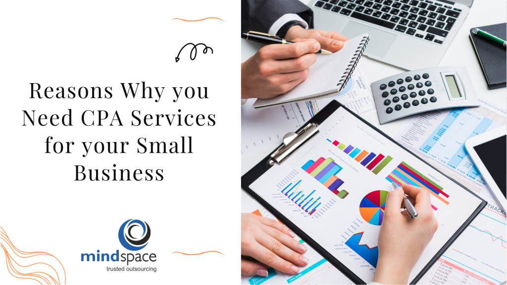 Reasons why you need CPA Services for your small business - Mindspace